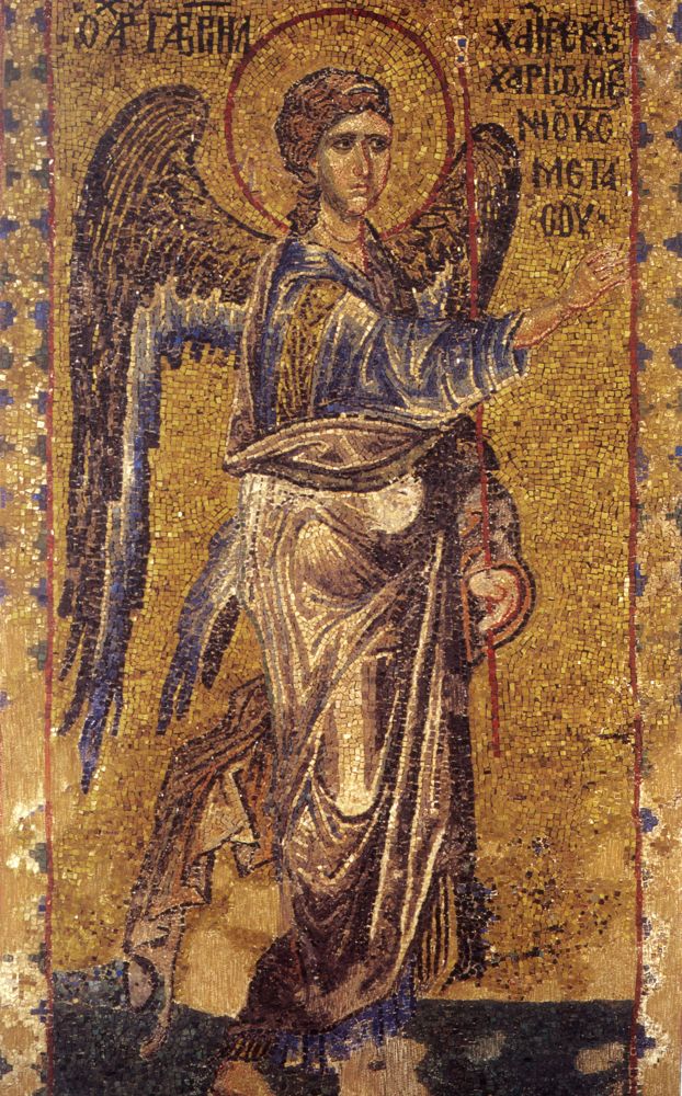 The Annunciation of the Exonarthex | PEMPTOUSIA