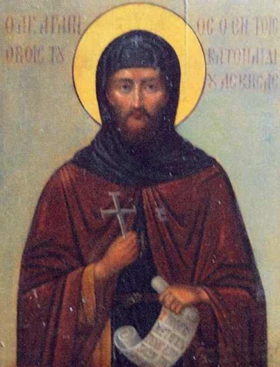 Saint Agapios from the Skete of Kolitsou and his four blessed ...