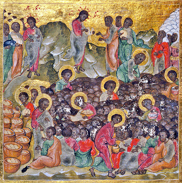 Spiritual hunger, the material needs and the miracle of sharing love ...