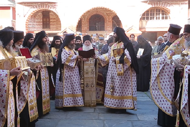 Sunday of Orthodoxy at Vatopaidi | PEMPTOUSIA